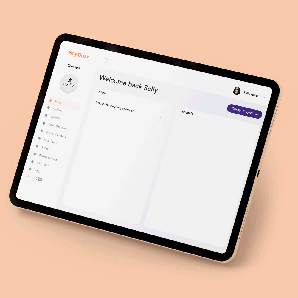 HeyCast - Digital casting management platform